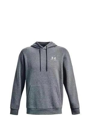 Under Armour Logo-print Pouch-pocket Hoodie - Grey