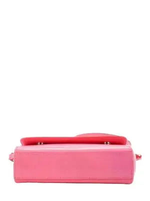 Dolce & Gabbana Dolce & Gabbana East West Miss Sicily Patent Small Satchel Pink