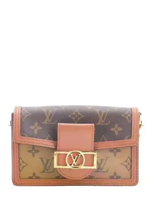 LOUIS VUITTON Dauphine Clutch - Brown