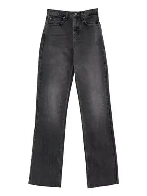 THE FRANKIE SHOP Dalston Straight Leg Jeans - Grey