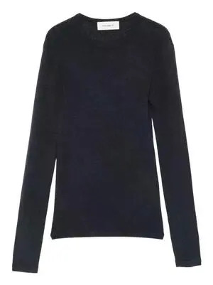 LISA YANG Lisa Yang Long-Sleeve T-Shirt Blue
