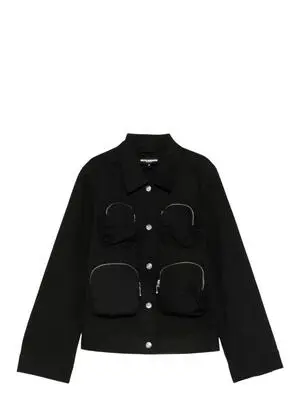 MELITTA BAUMEISTER Zip-pocket Denim Jacket - Black