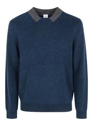 Paul Smith Sweater Crew Neck - Blue