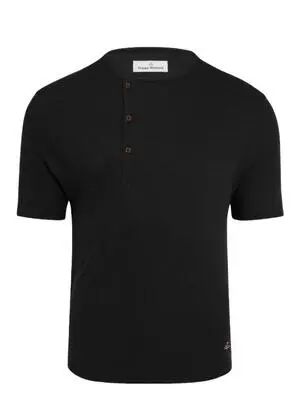 VIVIENNE WESTWOOD Orb Asymmetric-neck T-shirt - Black