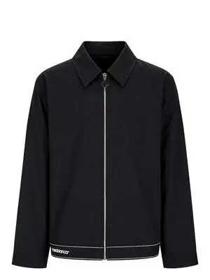 Casablanca Zip Up Sport Jacket - Black