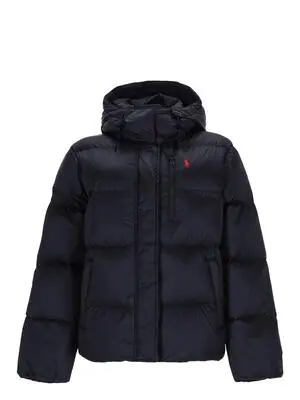 Polo Ralph Lauren Polo Ralph Lauren Removable Hood Puffer Jacket Blue