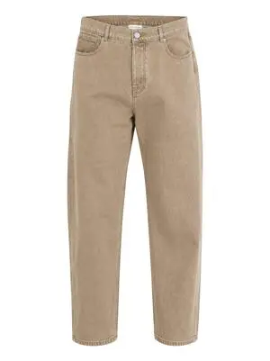 Drole De Monsieur Cotton Denim Jeans - Beige