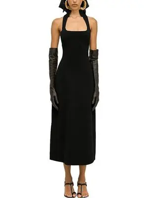 Cult Gaia Mirian Midi Dress - Black