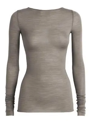 Rick Owens Long-sleeve T-shirt - Grey