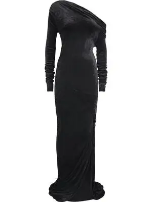 Rick Owens Velvet Shailee Gown - Black