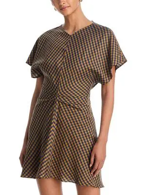 A.L.C. Leni Dress - Pecan/navy