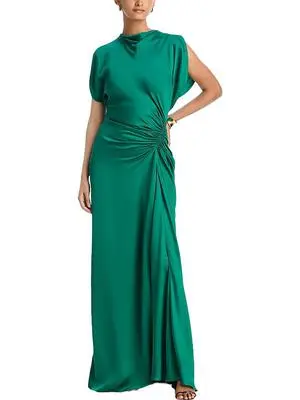 A.L.C. Nadia Gown - Bright Emerald