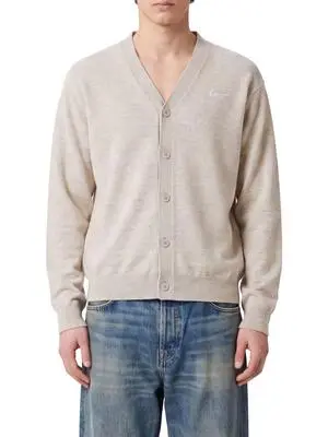 Kenzo Wool V-neck Cardigan - Grey
