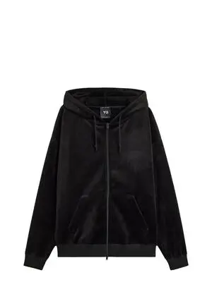 Adidas X Y-3 Velvet Corduroy Hoodie - Black