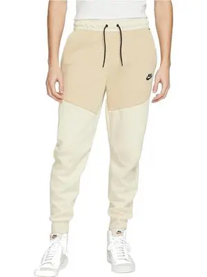 Nike Tech Fleece Sweatpants 'beach - Beach/grain/black