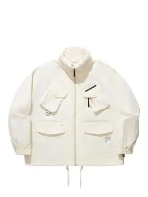 LI-NING Multi Pockets Waterproof Jacket - Beige