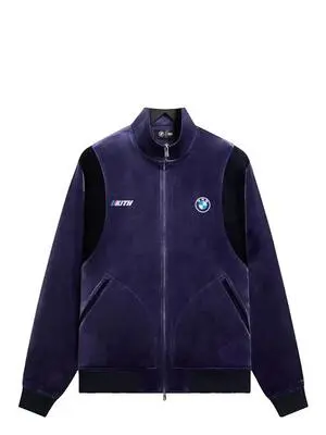 Kith X Bmw Velvet Rui Track Jacket - Techno Violet