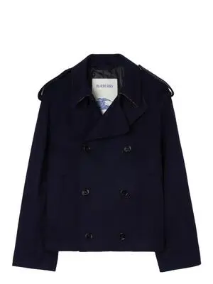 BURBERRY Cashmere Leadenham Trench Jacket