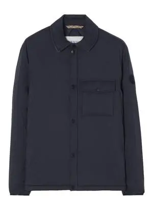 Burberry Nylon Dalewood Overshirt - Navy