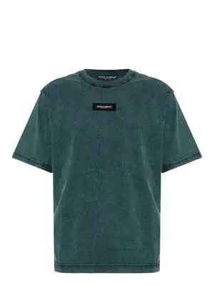 Dolce & Gabbana Short-sleeved T-shirt - Green