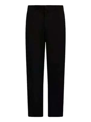 HERNO Laminar Technical-Texture Straight-Leg Trousers