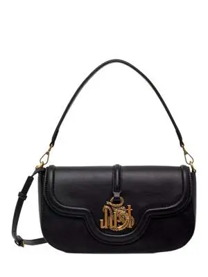 JUST CAVALLI JUST CAVALLI Snake Logo-Plaque Shoulder Bag