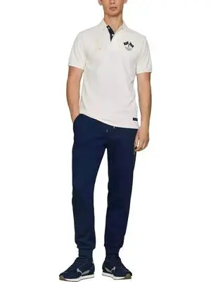 HACKETT LONDON Short-sleeve Polo Shirt - Neutrals