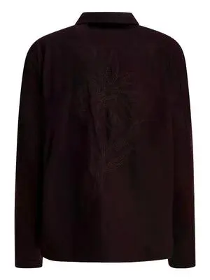 AUTRY Buttoned Flower Jacket - Red