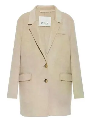 Isabel Marant Étoile ISABEL MARANT ÉTOILE Colbaya Coat Neutrals
