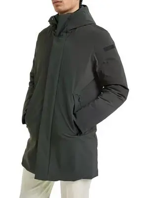 RRD Surflex Winter Eskimo Hooded Zip-up Jacket - Green