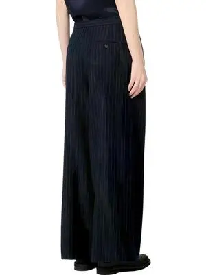 MAX MARA MAX MARA Pinstriped Pleated Trousers