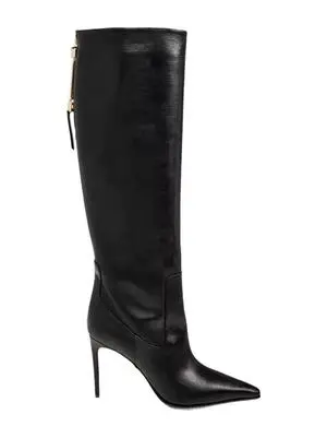 Dsquared2 Pointed-toe Zip-fastening Knee-high Boots - Black