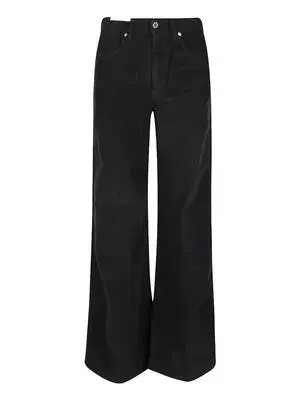 PT TORINO Wide-leg Denim Trousers - Black