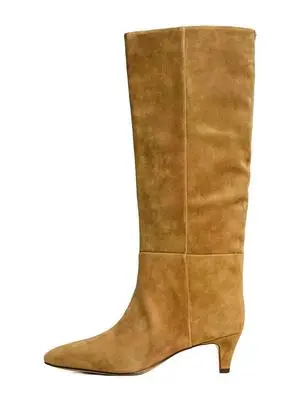 TWINSET High Suede Boots - Brown