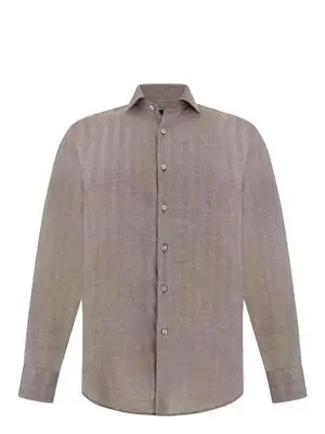 Paul & Shark X-soft Twill Shirt - Brown