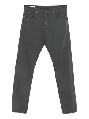 Incotex Straight-leg Five-pocket Trousers - Grey