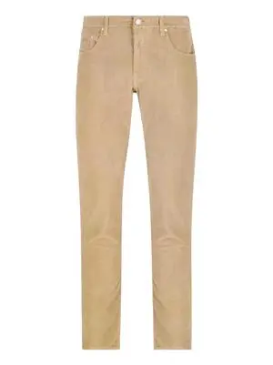 TRAMAROSSA Michelangelo Corduroy Slim-fit Trousers - Neutrals