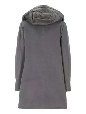 EMME EMME Hooded Zip-Up Coat