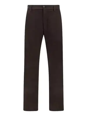 Paul & Shark Bellagio Wide-leg Trousers - Brown