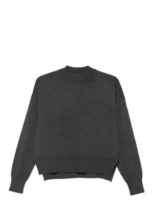DANIELE FIESOLI Long-sleeve Wool Sweater - Grey