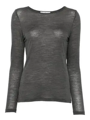 WHYCI Long-sleeve Top - Grey
