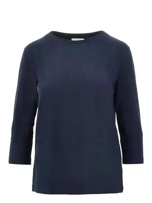 Max Mara Cotton Jersey T-shirt - Blue
