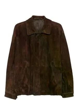 SSSTEIN Suede Jacket - Brown