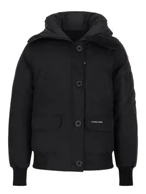 Canada Goose Chilliwack Hooded Bomber Jacket - Black