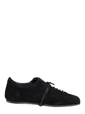 NO/FAITH STUDIOS NO/FAITH STUDIOS Football Asymmetric-Panel Suede Sneakers Black
