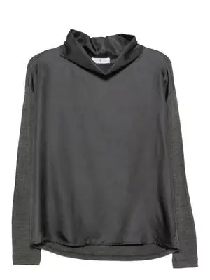 WHYCI Funnel-neck T-shirt - Black