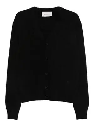 AMI Paris De Coeur Cardigan - Black