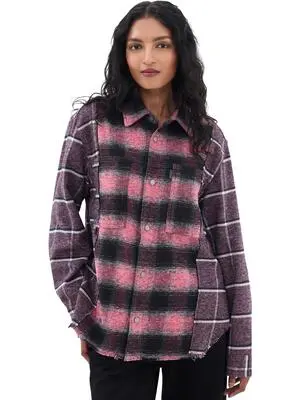 HAIKURE Arno Button Down Shirt - Double Check