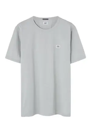 C.P. COMPANY C.P. Company Logo Emblem T-Shirt Gray