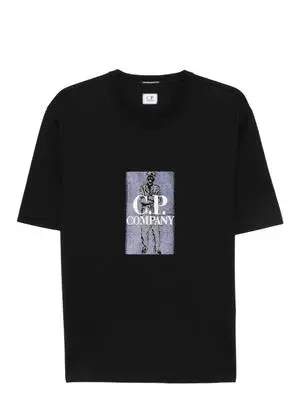 C.P. COMPANY Short-sleeved T-shirt - Black